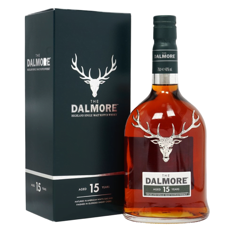 Dalmore 15 Years Highland Single Malt Scotch Whisky 700ml - Viners Club