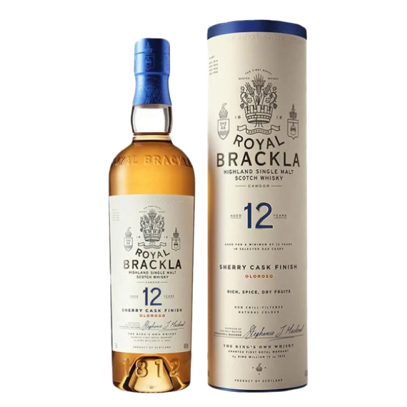 Royal Brackla 12 Year Old Oloroso Sherry Cask Finish (700ML) - Viners Club